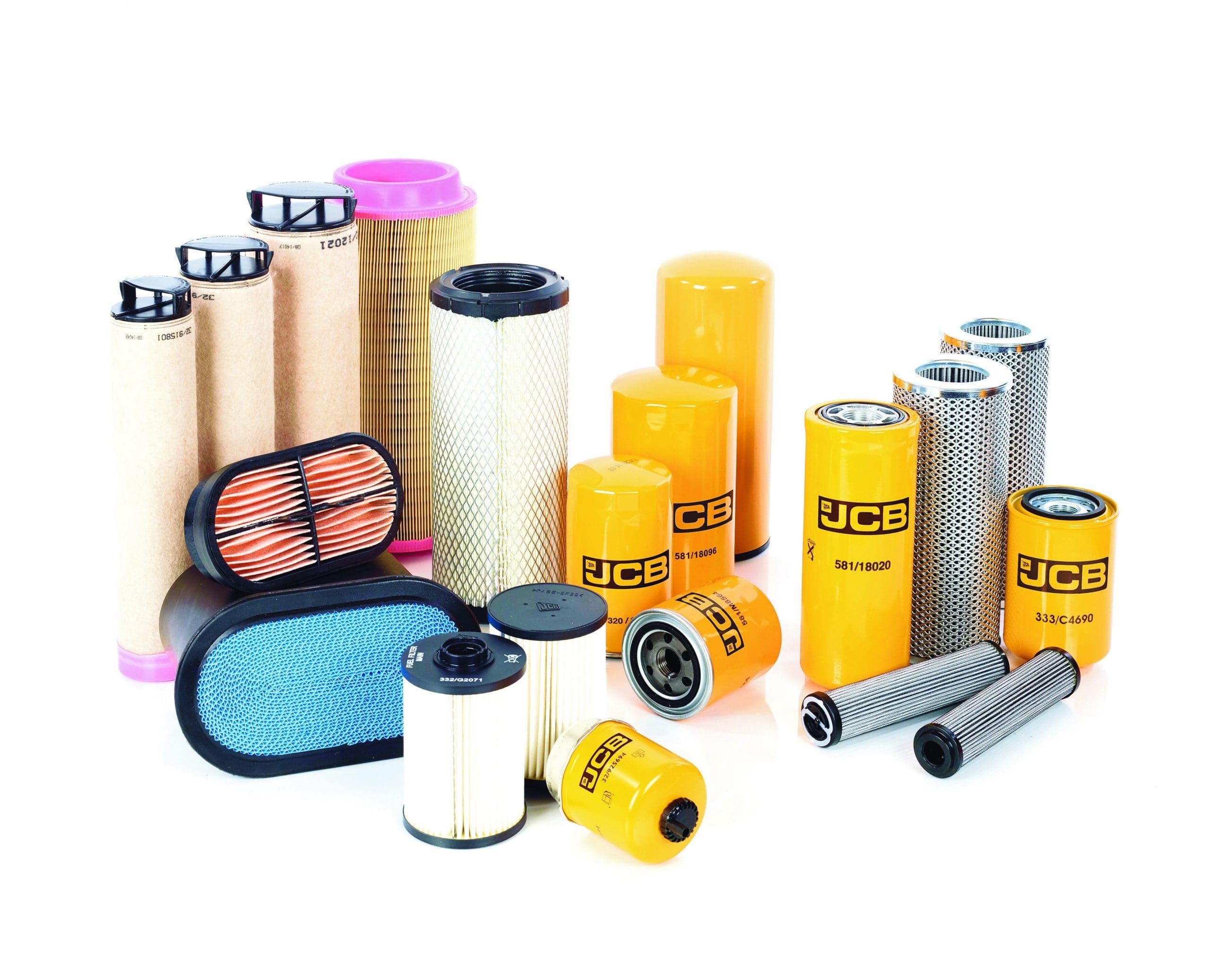JCB Lyomat - Filtres
