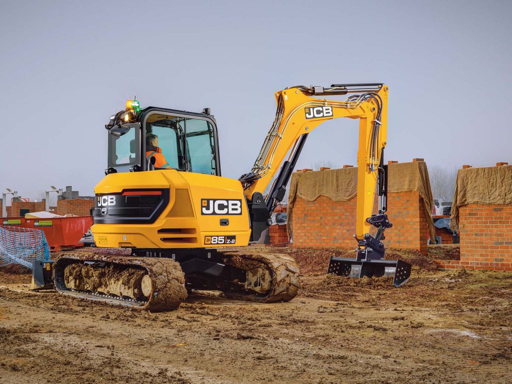 Lyomat Mini pelles JCB 85Z