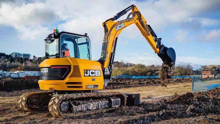 Mini pelles - JCB 90Z ( 9 tonnes ) - JCB LYOMAT