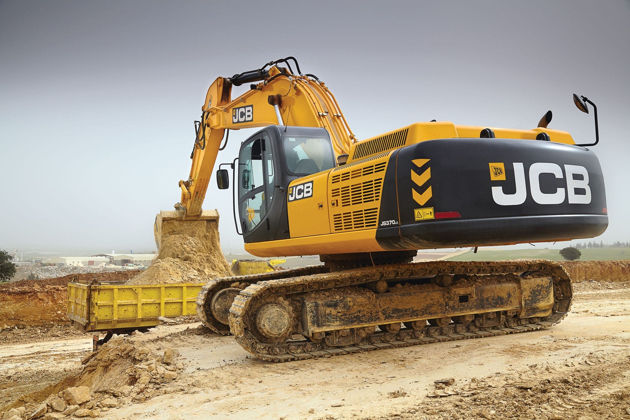 Lyomat Pelles Sur Chenilles JCB JS370