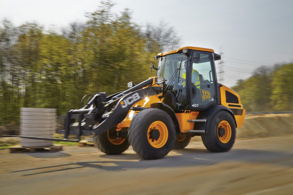 Lyomat - Chargeuses sur Pneumatiques - JCB 407